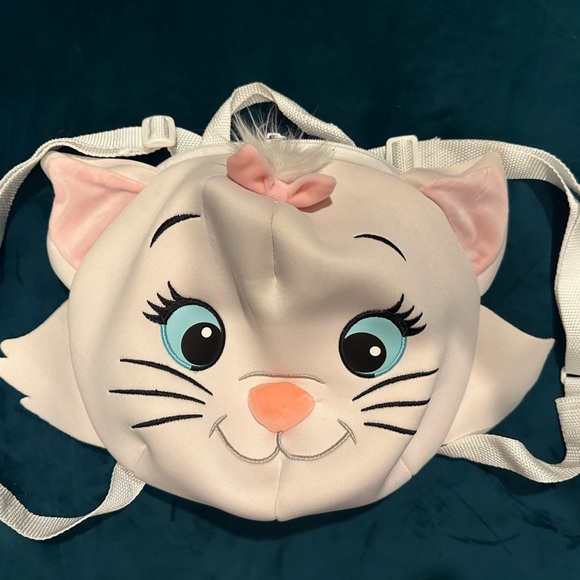 Disney | Accessories | Disneys The Aristocats Marie Cat Head Backpack ...